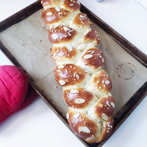 Recipe - German Hefezopf (Braided Sweet Bread) - BREADISTA - artisan ...